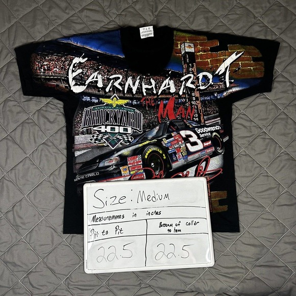 Chase | Shirts | Vintage Dale Earnhardt Shirt Mens Medium Black Chase ...